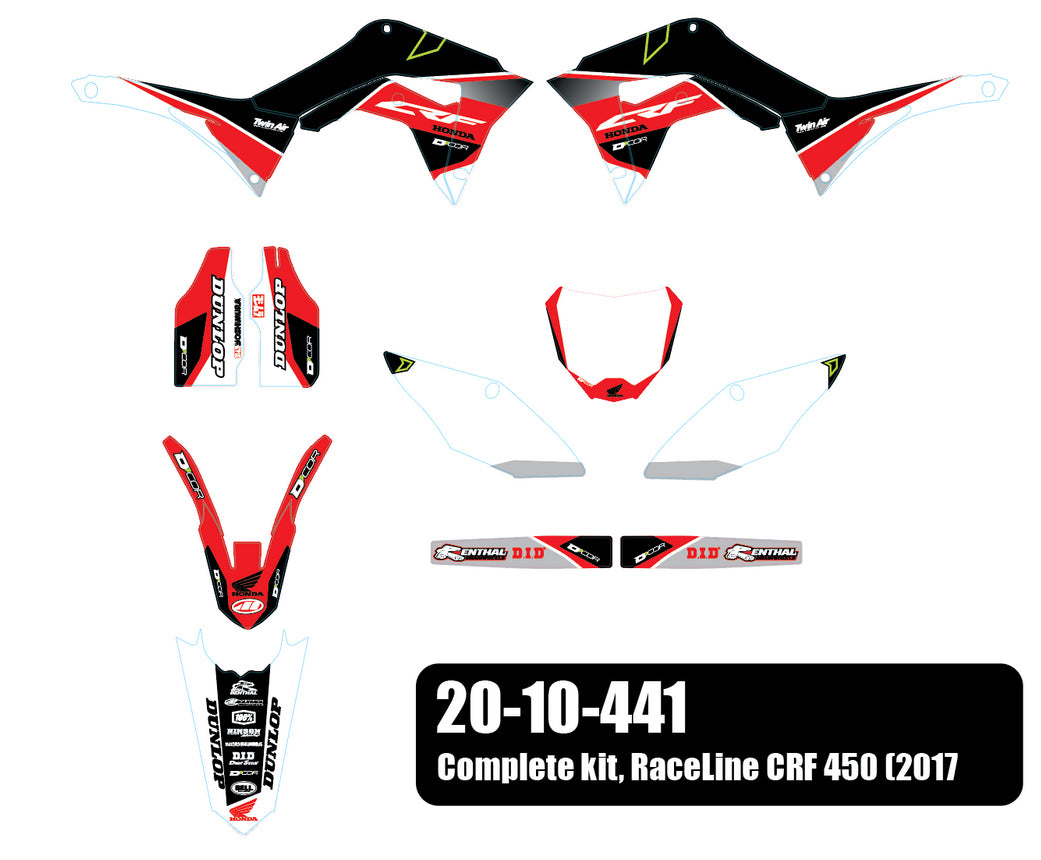 Complete Kit Raceline White