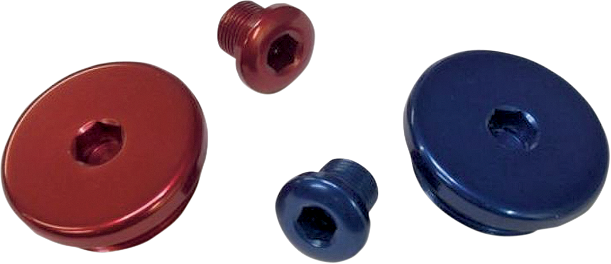 WORKS CONNECTION Engine Timing Plug - Blue - Yamaha 24-590 – Osburn's ...