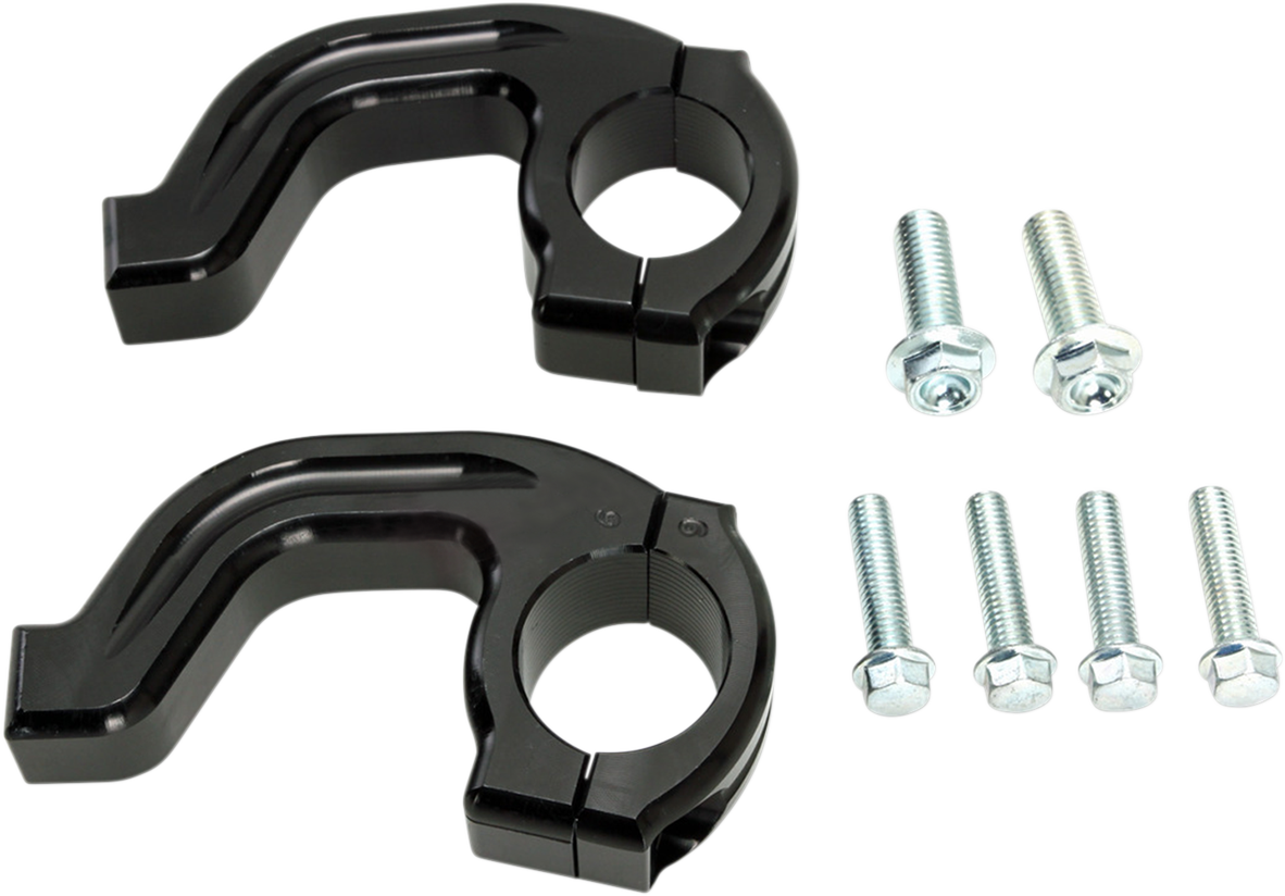 MOOSE RACING Handguard Clamp - Contour - Magura - Black 50-236B ...