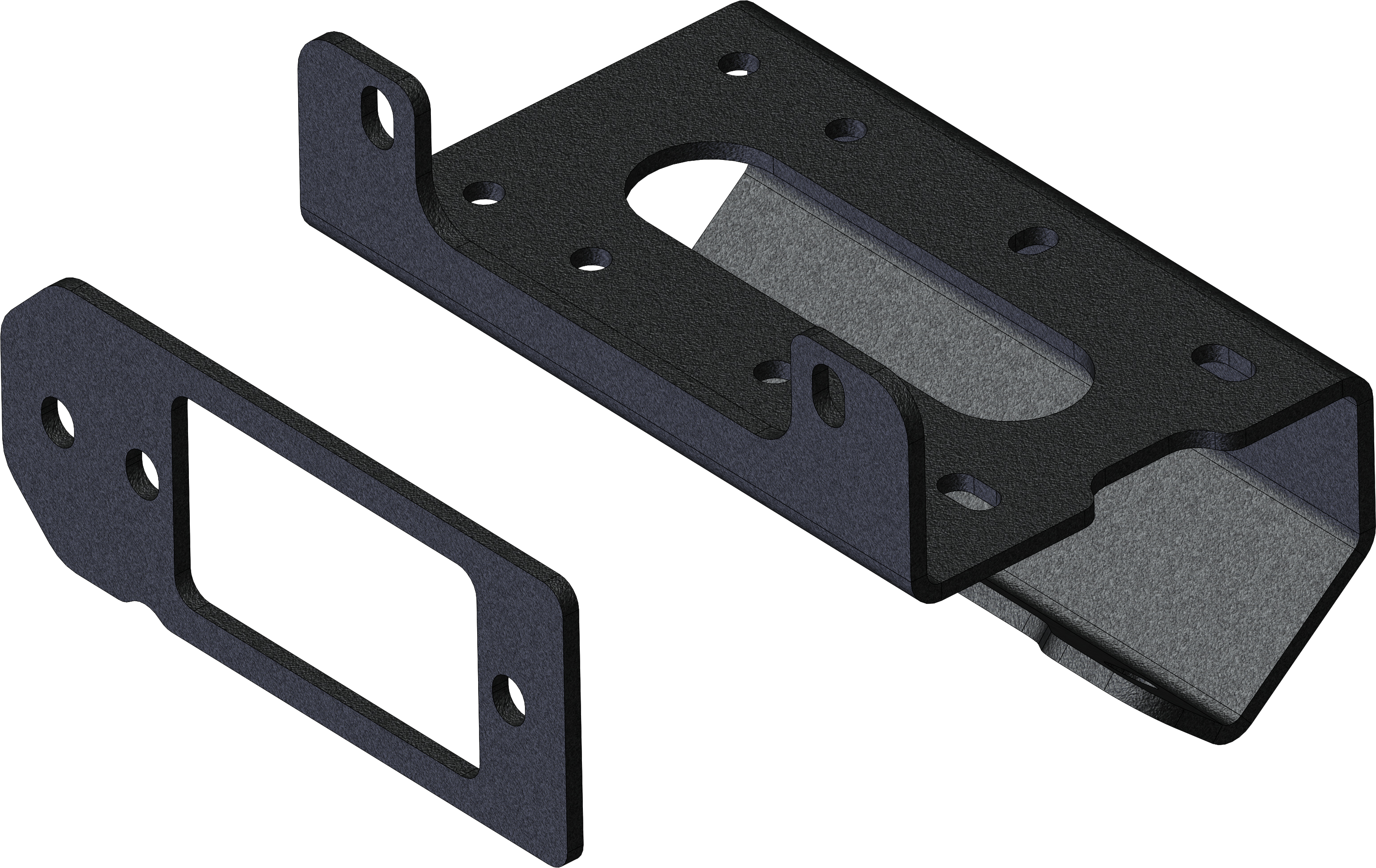 Utv Winch Mount Can