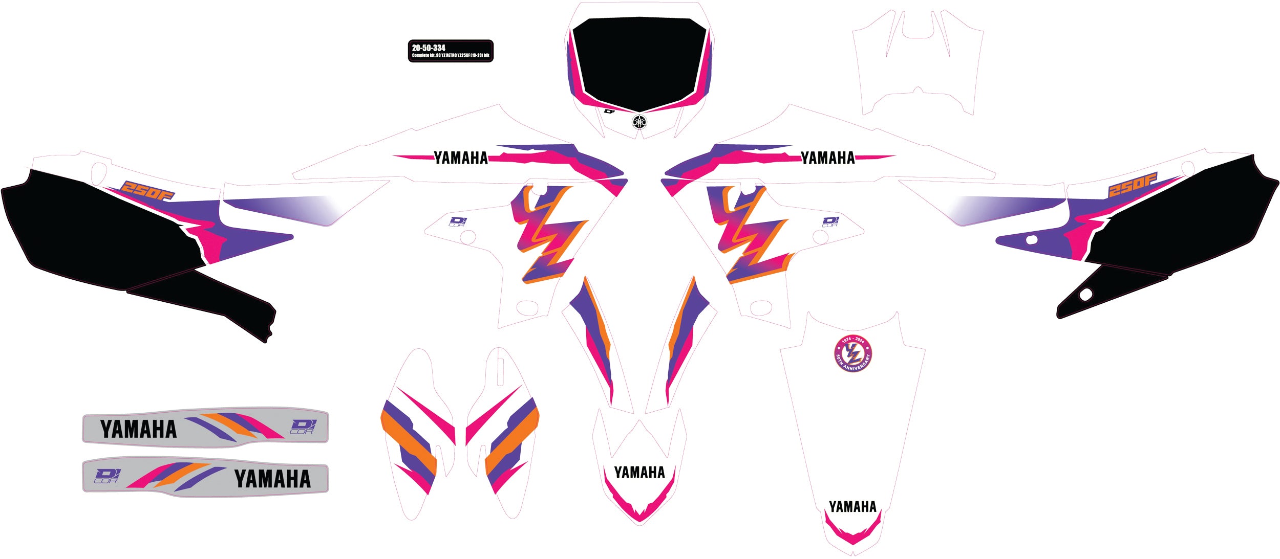 Complete Graphic Kit Yamaha