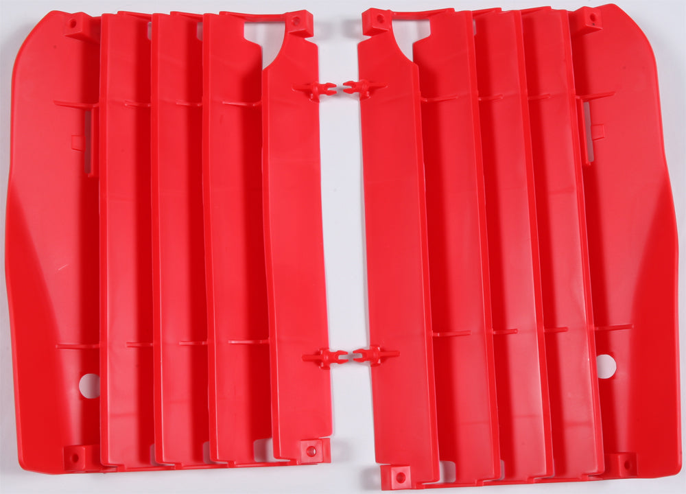 Radiator Louvers Red