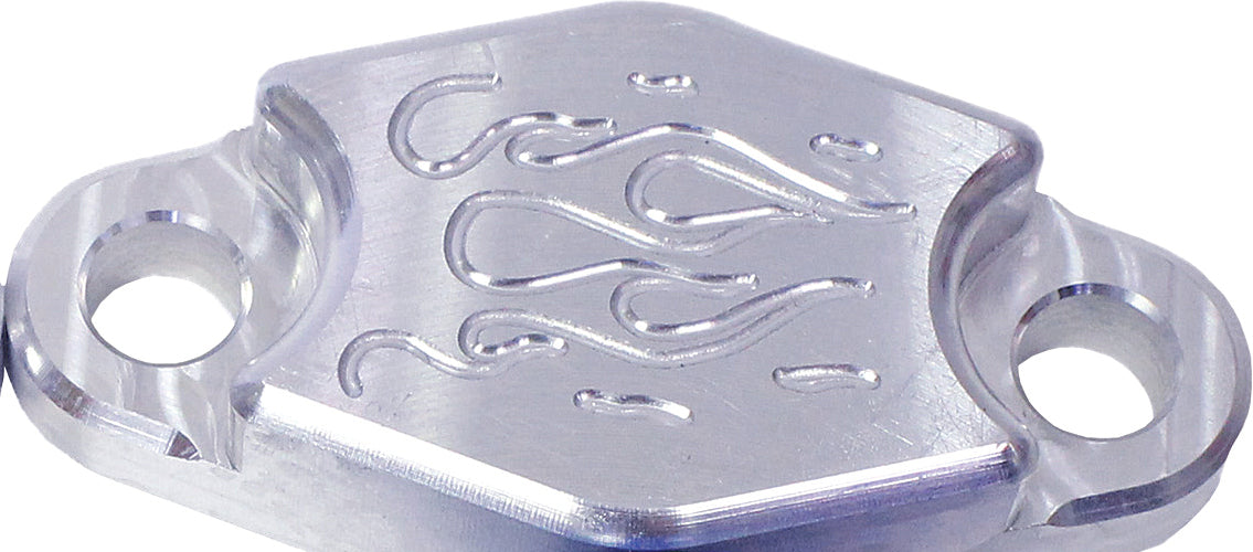 Brake Block Off Plate (Flame)